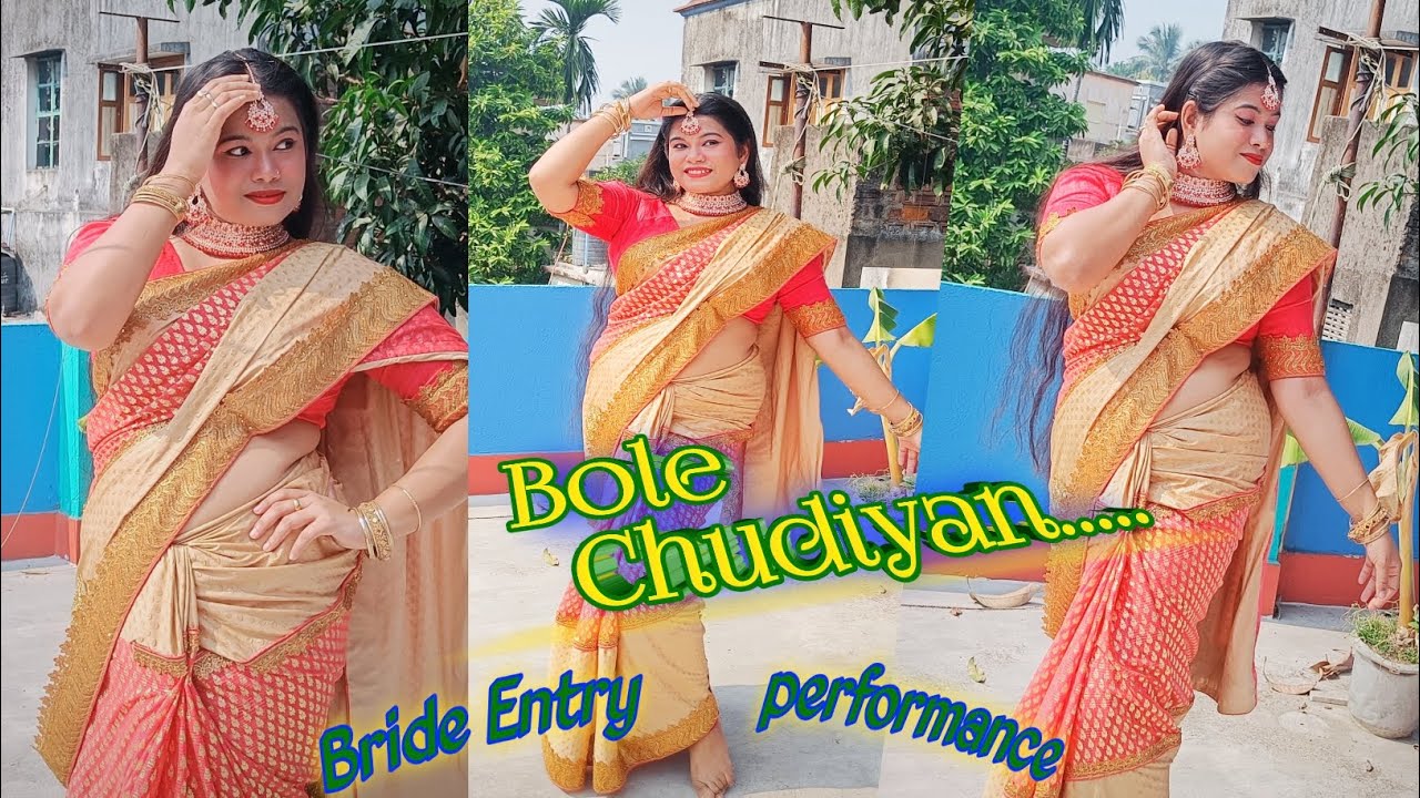Bol Churiya Dance/Bol Chudiyan Bole Kangana/Sangeet Choreography/Bole ...