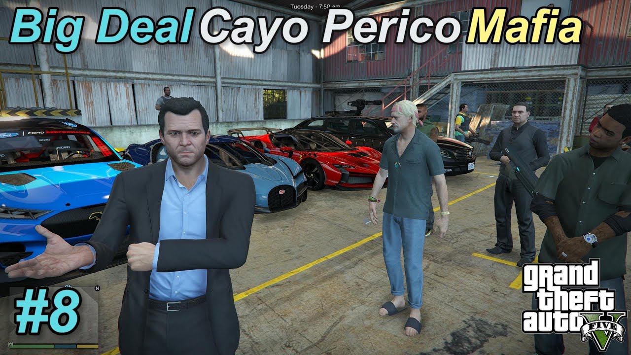 Big Deal Cayo Perico Mafia GTA 5 // Episode 8 // Mr Wasim gamer # ...