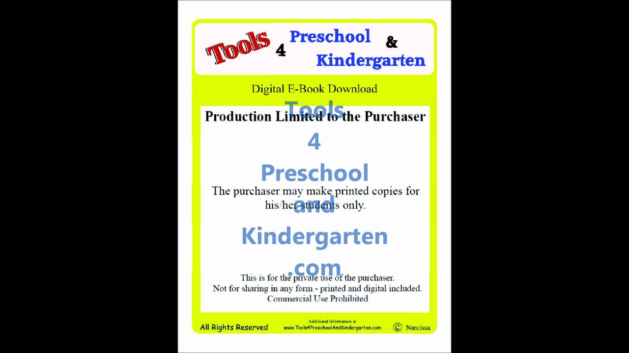 Sorting and Graphing for Preschool and Kindergarten - YouTube