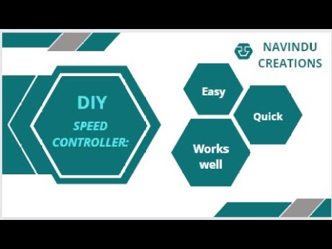 DIY Speed Controller (Demonstration using Tinker CAD) - YouTube