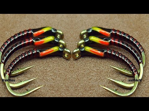 Fly Tying a Successful Spanflex Buzzer by Mak - YouTube
