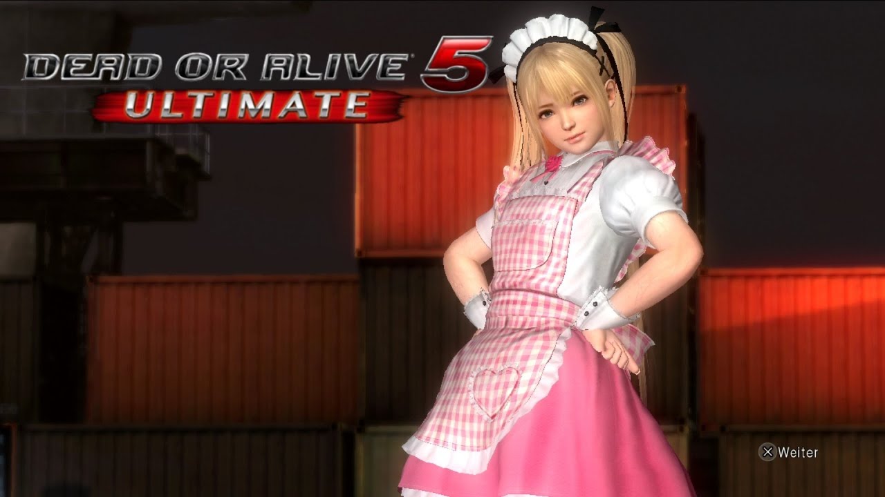 "Maid" Marie Rose vs. "Maid" Tina - Dead or Alive 5: Ultimate Battle ...