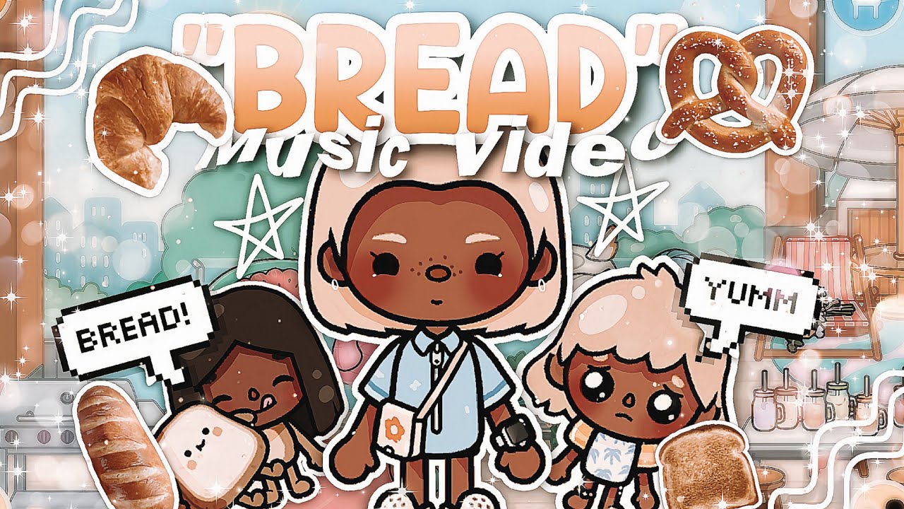 "Bread 🍞🥖" music video 💌🍰 *creator: Anya nami* | toca life world 🌍 ...