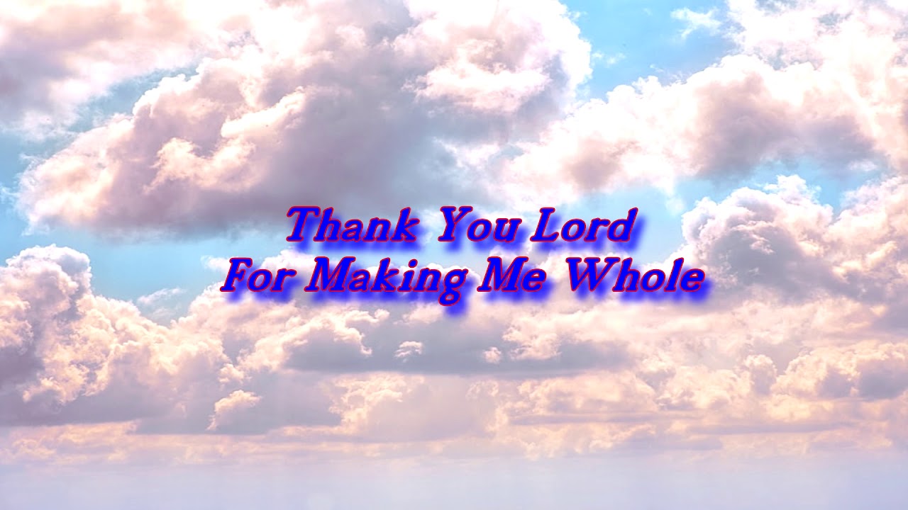 Thank You LORD by Mr. & Mrs. Seth Sykes - YouTube