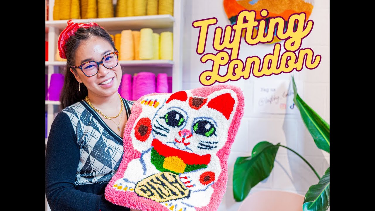 Tufting London - Create Your Dream Rug! - YouTube