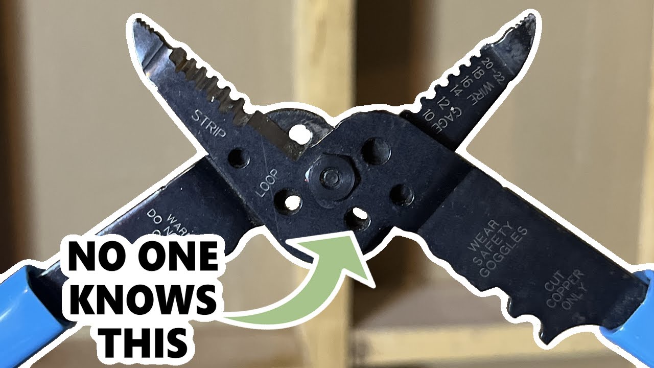 Do You Know All 6 Uses of Wire Strippers? - YouTube