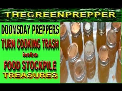 ( DOOMSDAY PREPPERS ) Turn Cooking TRASH into FOOD STOCKPILE TREASURE ...