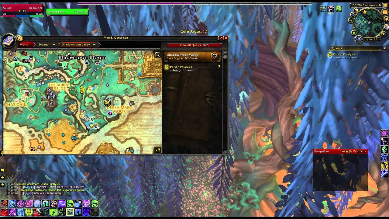 Poison Paralysis WoW Quest - YouTube