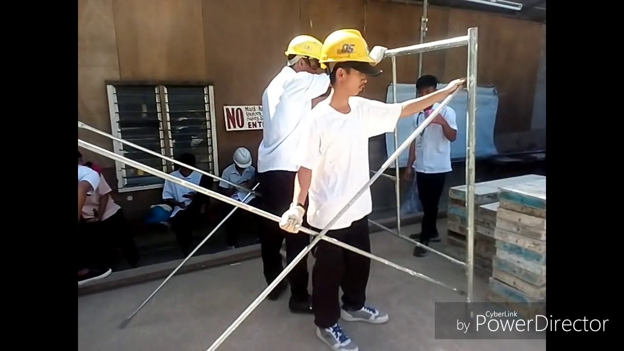 Step in Assembling and Disassembling frame scaffold - YouTube