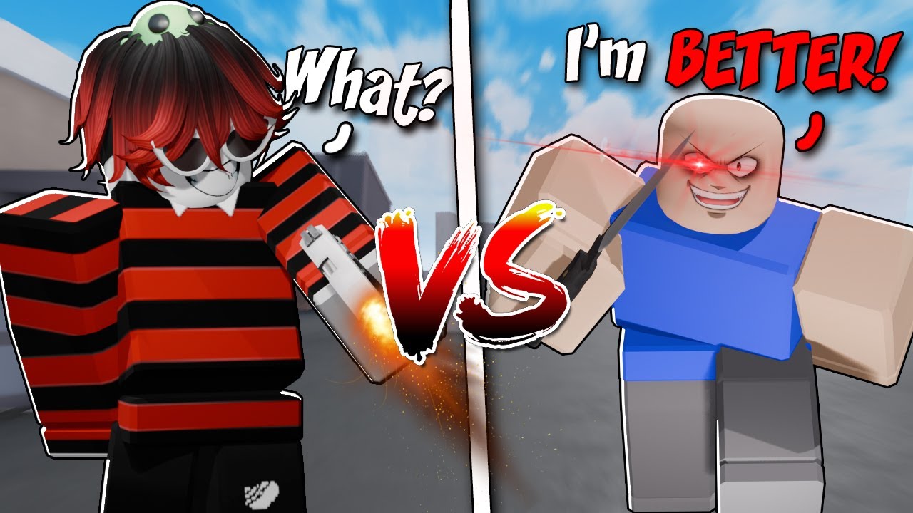 Humbled a TOXIC PLAYER | Murderers Vs Sheriffs (Roblox) - YouTube