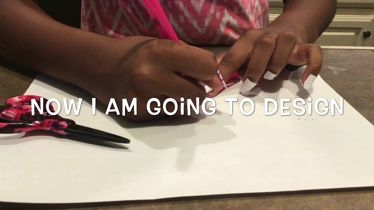 DIY-show To Make Fake Paper Nails - YouTube