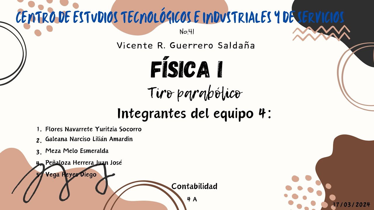 Práctica de Tiro Parabólico- Lanzamiento de Cohete de Agua- Equipo 4 ...