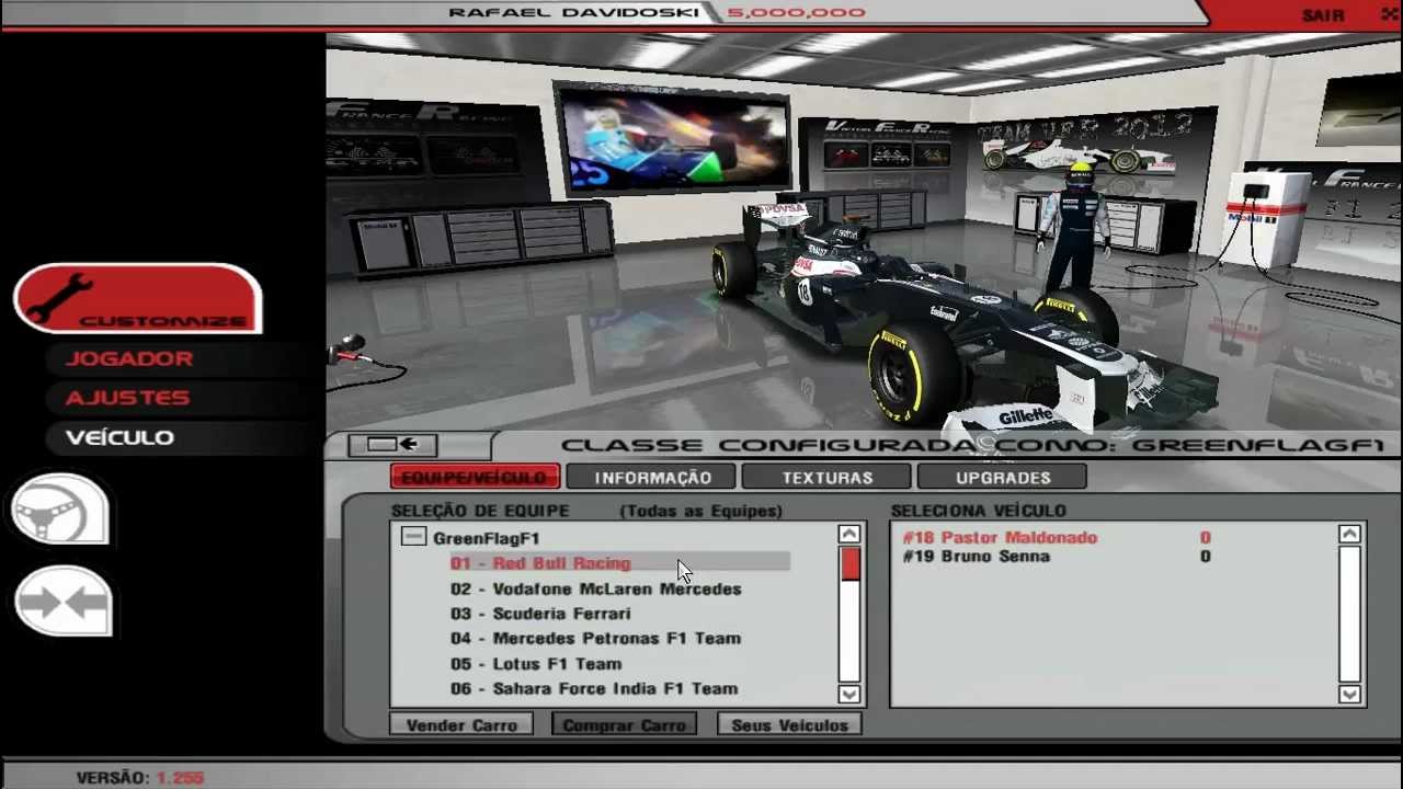 Mod Rfactor F1 VFR 2012 - YouTube