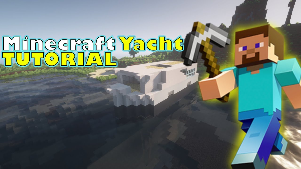 Minecraft Yacht tutorial #viral #trending #minecraft - YouTube