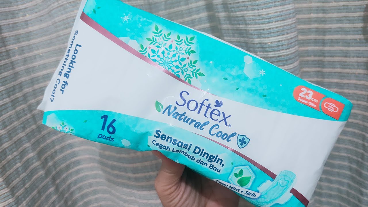 SOFTEX NATURAL COOL & TAS SOFTEX! UNBOXING PRODUK BARU SOFTEX NIH ...