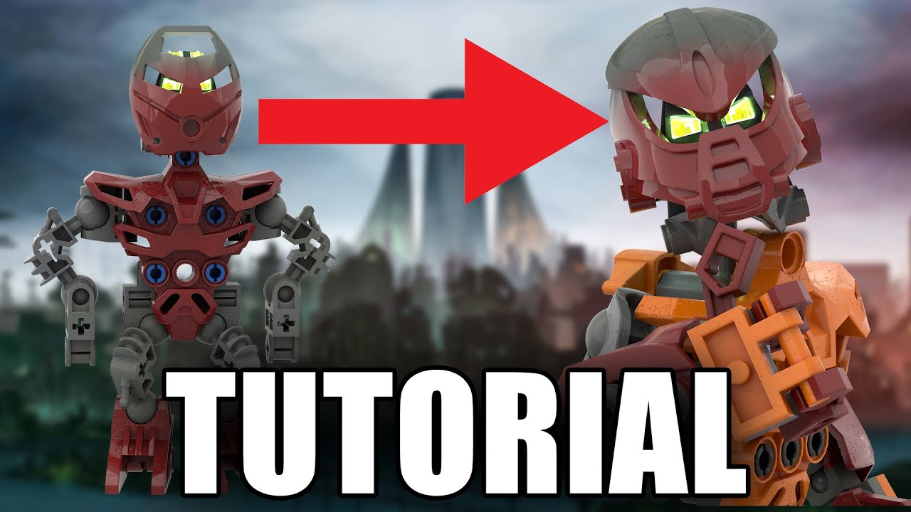 Custom 2004 Matoran Build Tutorial - Bionicle Moc Mods - YouTube