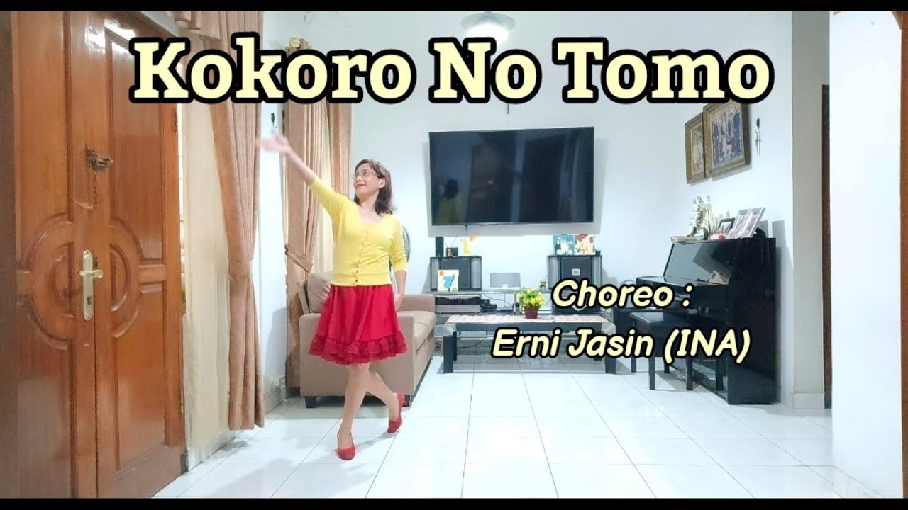 Kokoro No Tomo - Line Dance (Choreo : @ernijasintheemeraldld27 💞 - YouTube