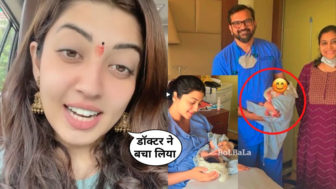 Actress Pranitha Blessed With A Baby Girl | Pranitha subhash NEW Born ...