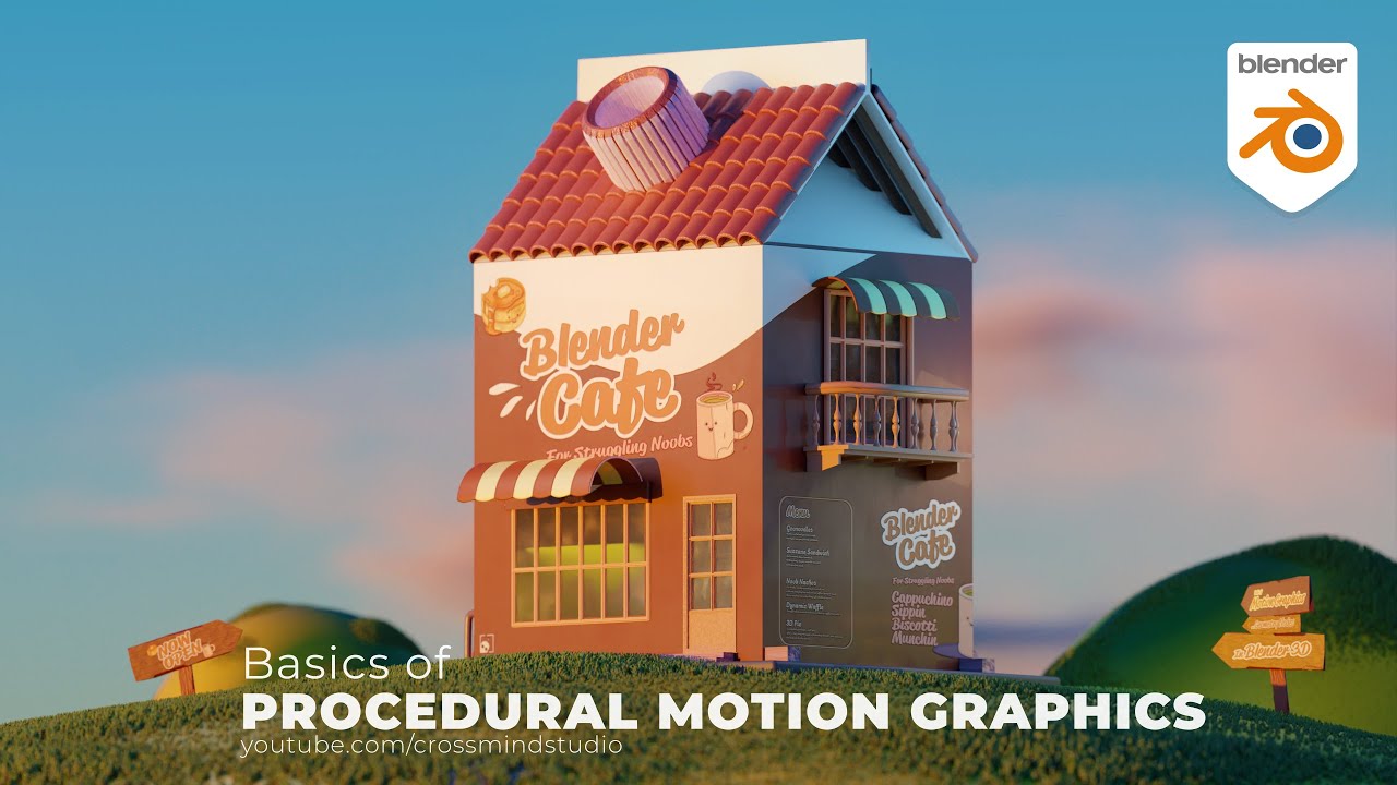 Procedural Motion Graphics with Geometry Nodes - Chapter 12 ...