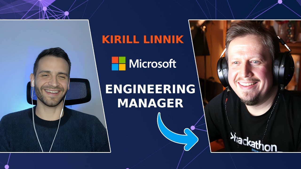 What Does A Microsoft Engineering Manager Do (ft. Kirill Linnik)? - YouTube