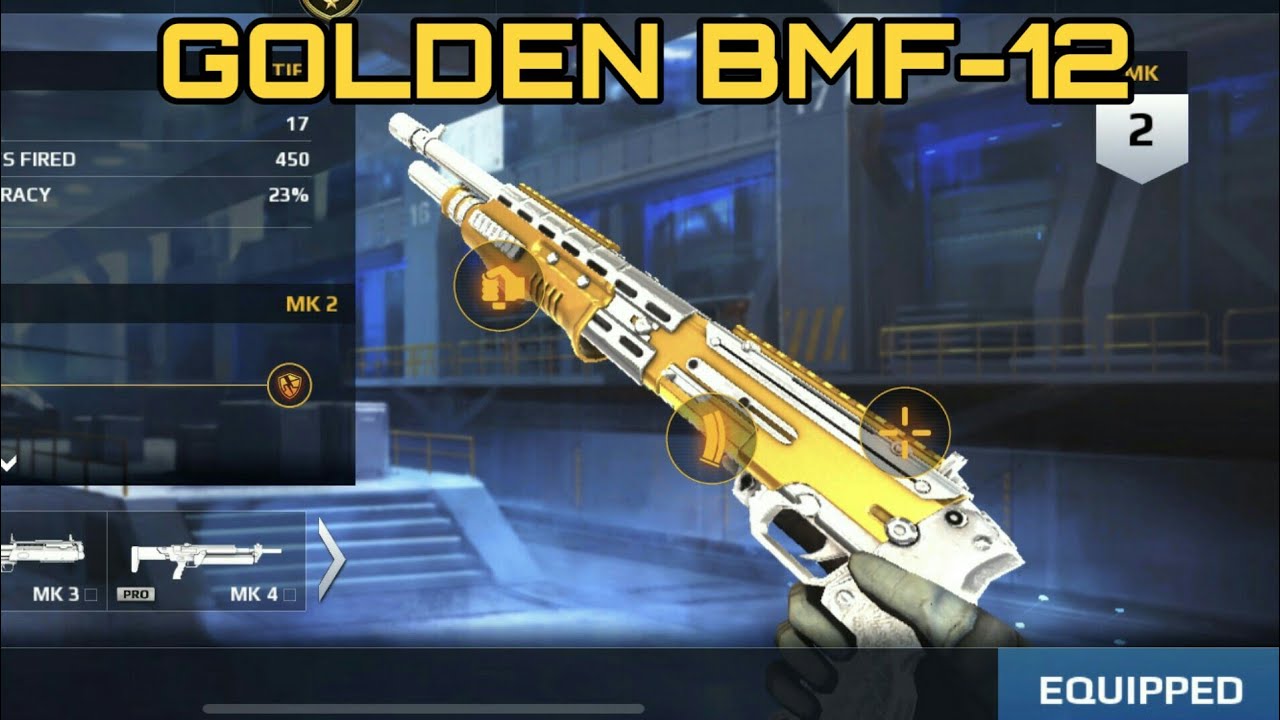 GOLDEN BMF-12 | Modern Combat 5 - YouTube