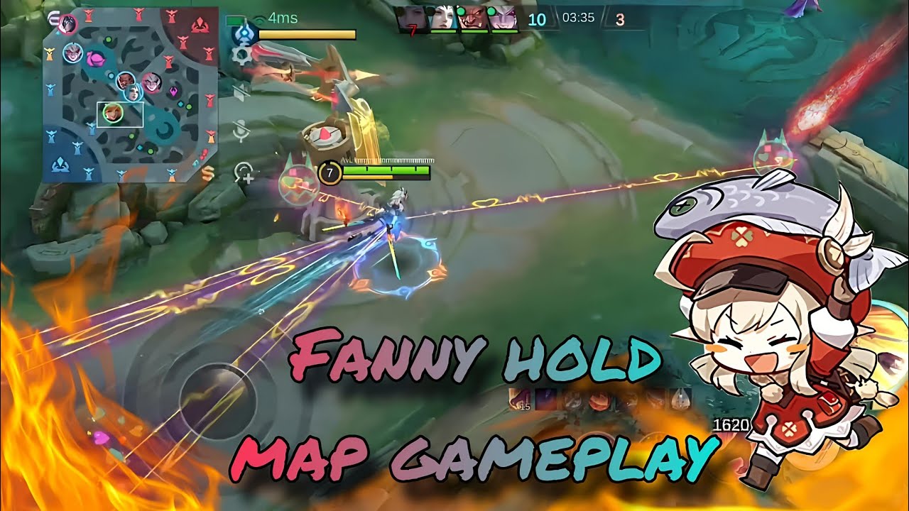 I LEARNED FANNY HOLD MAP, AND THIS IS WHAT HAPPENED!!! - Mlbb - YouTube