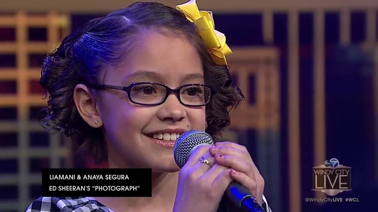 liamani and anaya segura amazing kids photograph by ed sheeran - YouTube