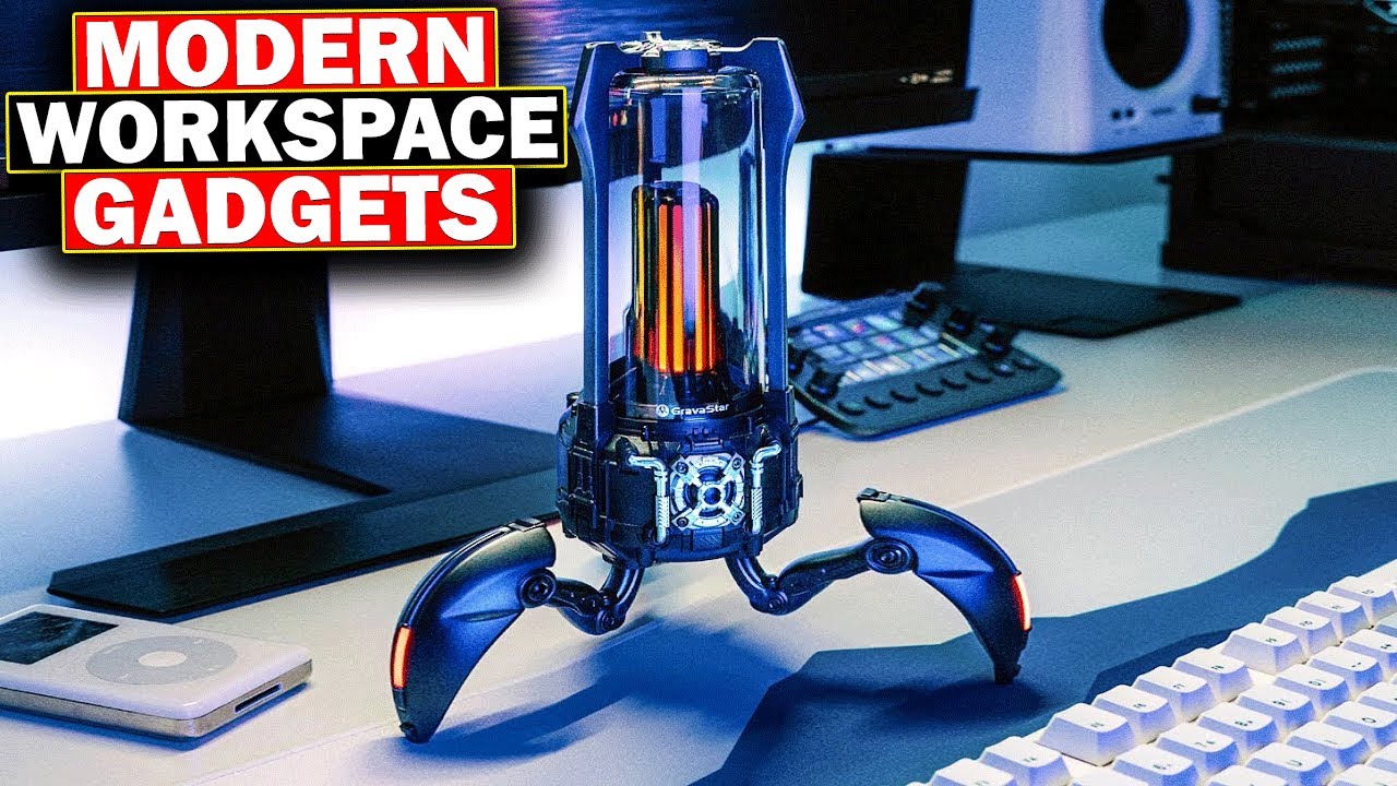 12 Must-Have Gadgets for a Modern Workspace - YouTube