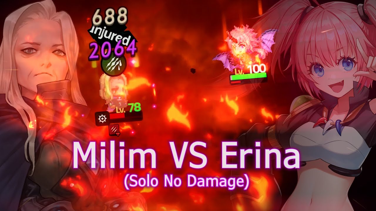 Milim Nava VS Erina Solo No Damage (Public Enemy) - YouTube