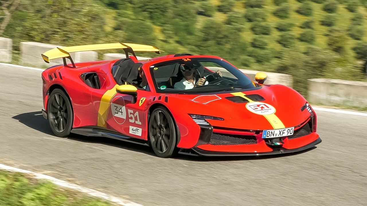NEW Ferrari SF90 XX - FAST Accelerations, Overtakes & Redline Revs ...