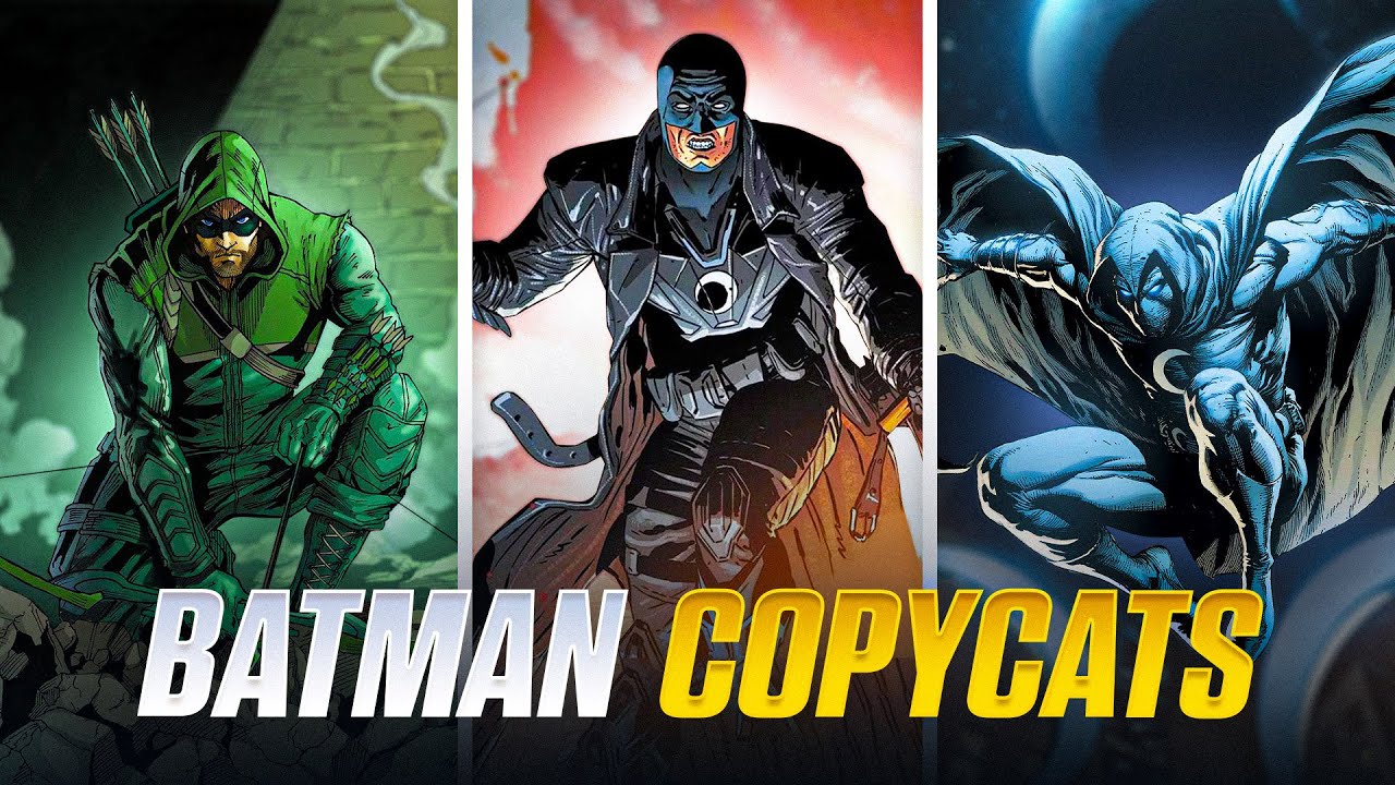 Batman Copycats The Biggest Dark Knight Rip Offs Youtube