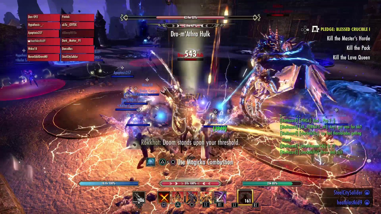 ESO First Complete Hardmode VmoL Hype. - YouTube