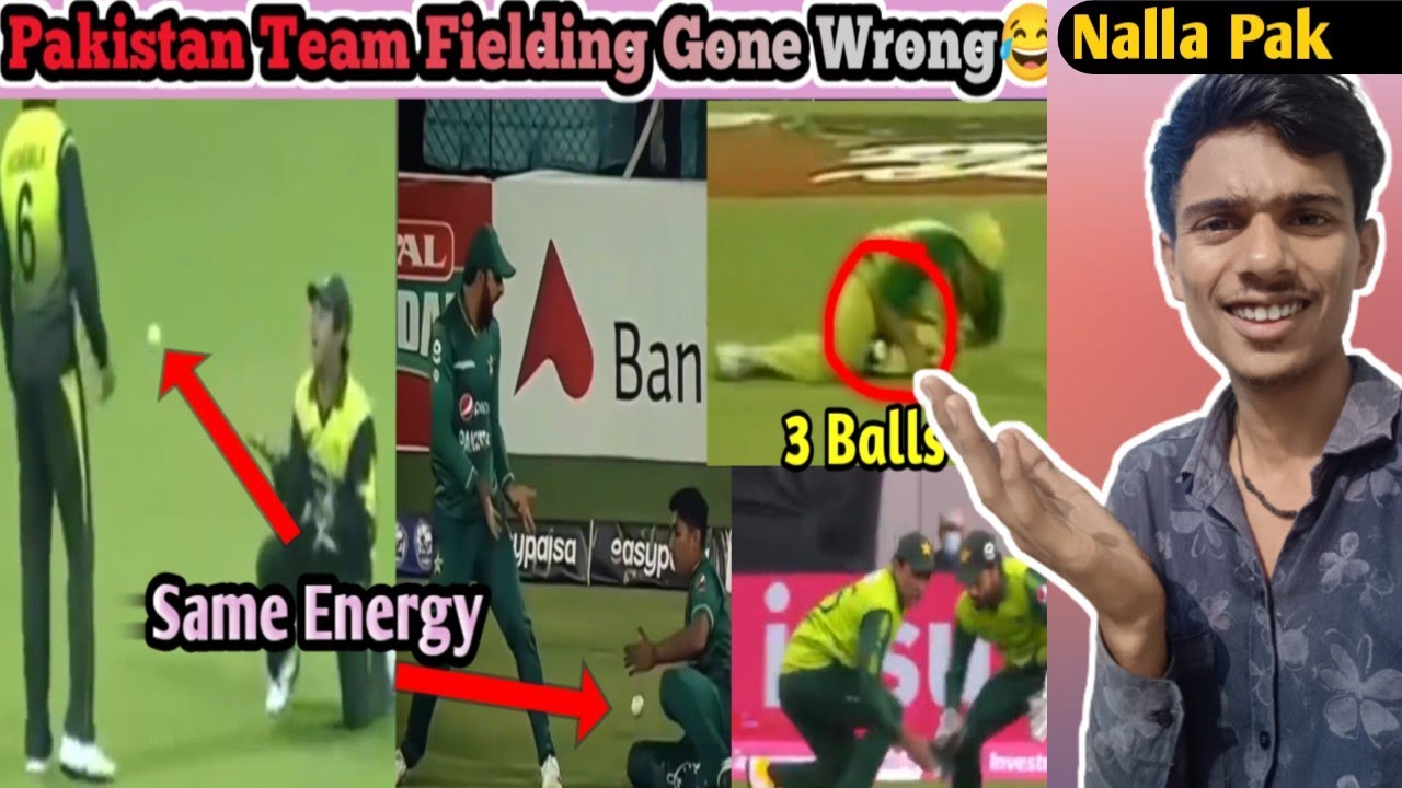 Pakistan fielding on peak🤣 | RIP cricket - YouTube