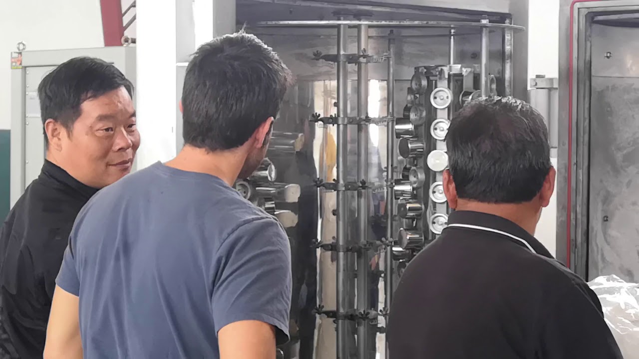 Vacuum Metallizing Process Step 5 - Vacuum Pumping & Metallizing - YouTube