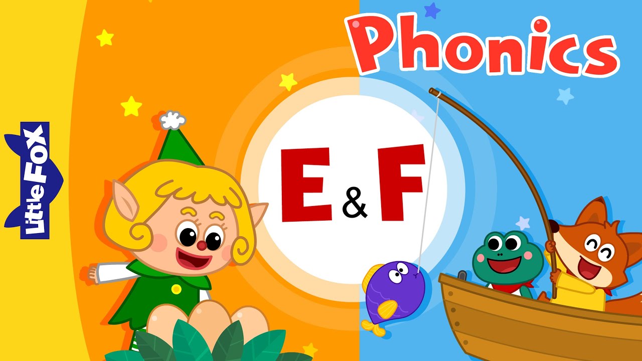 Phonics | Letter e & f | Stories & Songs | Little Fox - YouTube