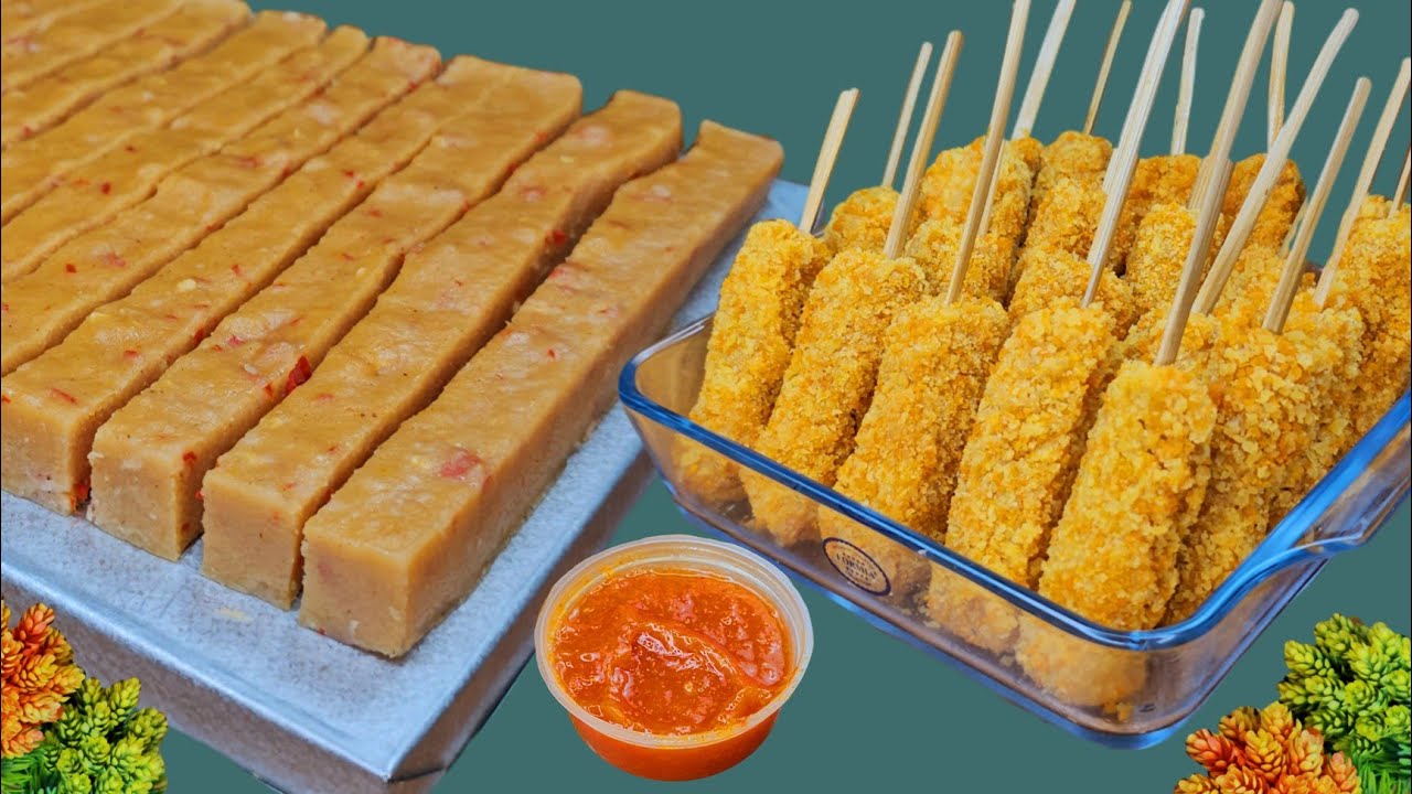 NUGGET SOSTANG CRISPY : : LARIS BANGET, KARENA BELUM ADA YANG JUAL JAJANAN INI - YouTube