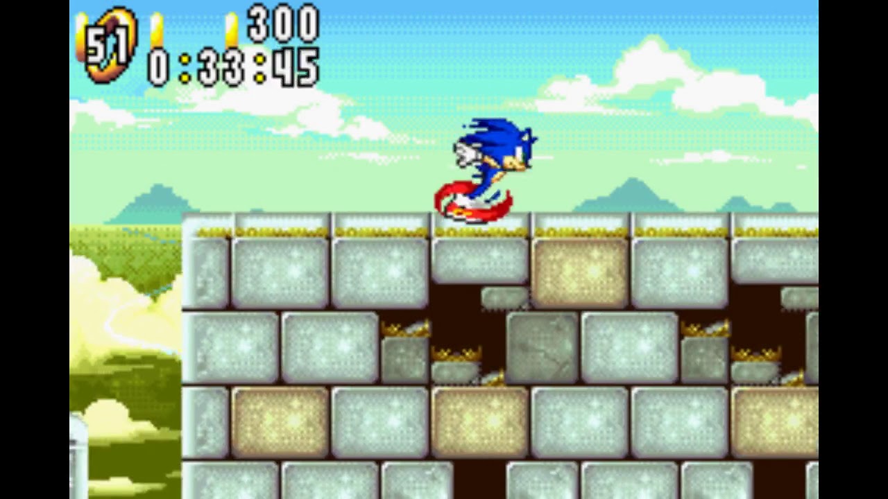 Sonic Advance - Angel Island 2 Sonic: 1:08:97 (Speed Run) - YouTube