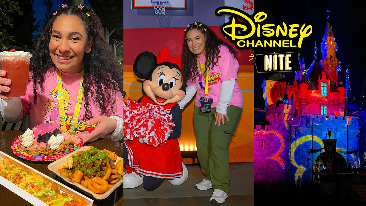 THE BEST EVENT EVER… DISNEY CHANNEL NITE 2024! | NEW Foods, Characters ...