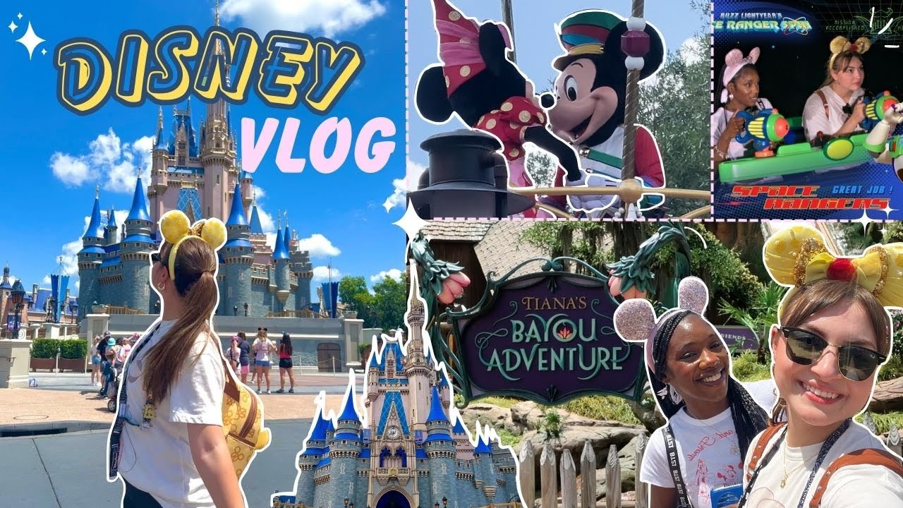 disney world vlog 🏰🩵 | a day spent in magic kingdom! - YouTube
