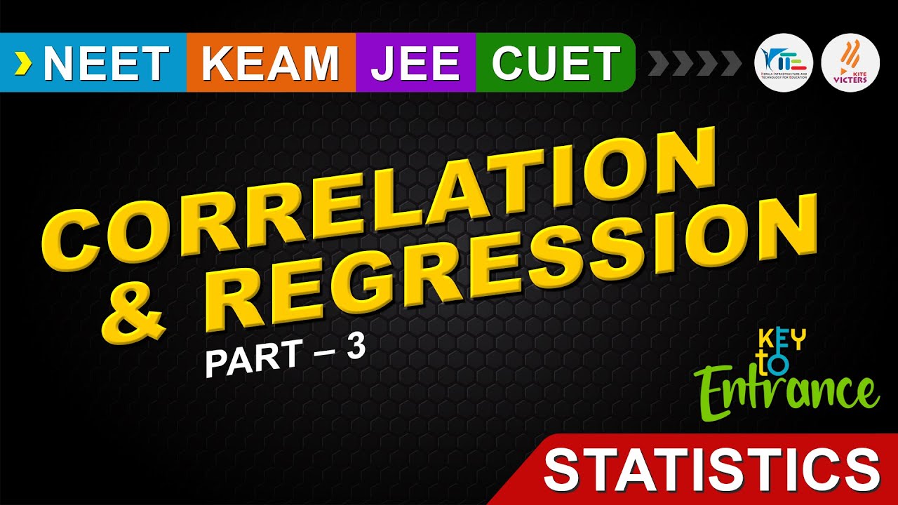 Statistics Correlation & Regression Analysis Part 3 Plus Two - YouTube