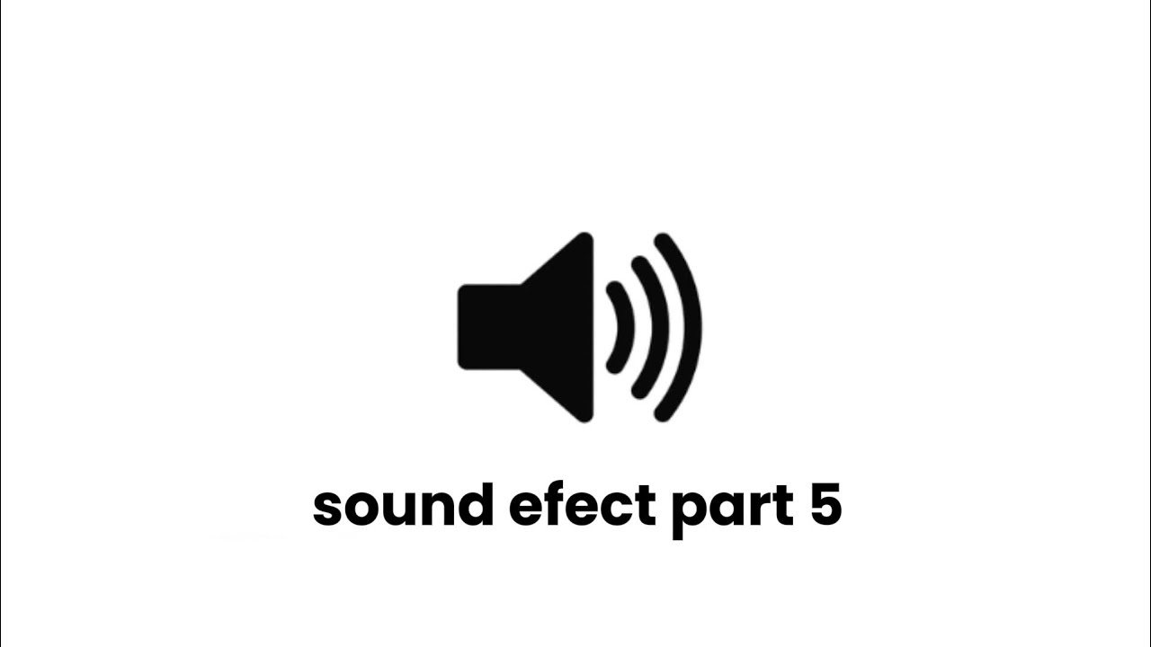 20 sound effects and their name part 5 - YouTube