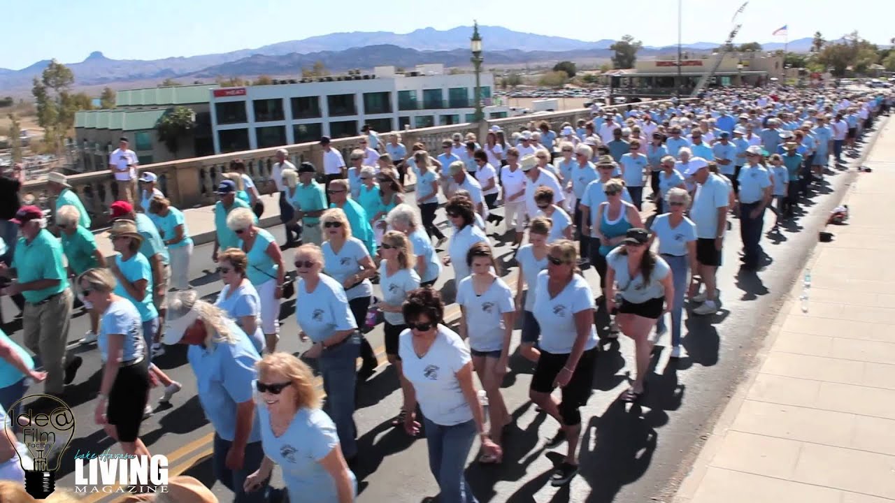 World Record Line Dance on the London Bridge Lake Havasu - YouTube