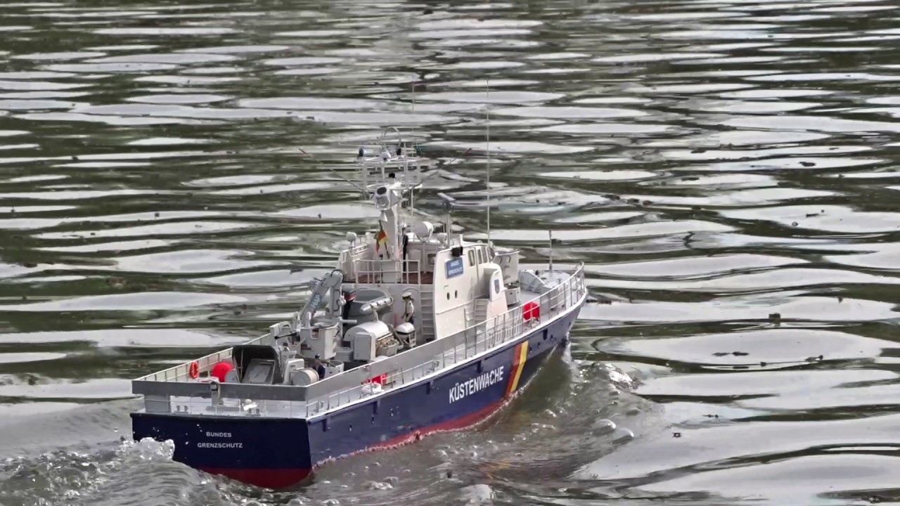 BGS Boot Schiff rc Modell Küstenwache Coast guard germany - YouTube