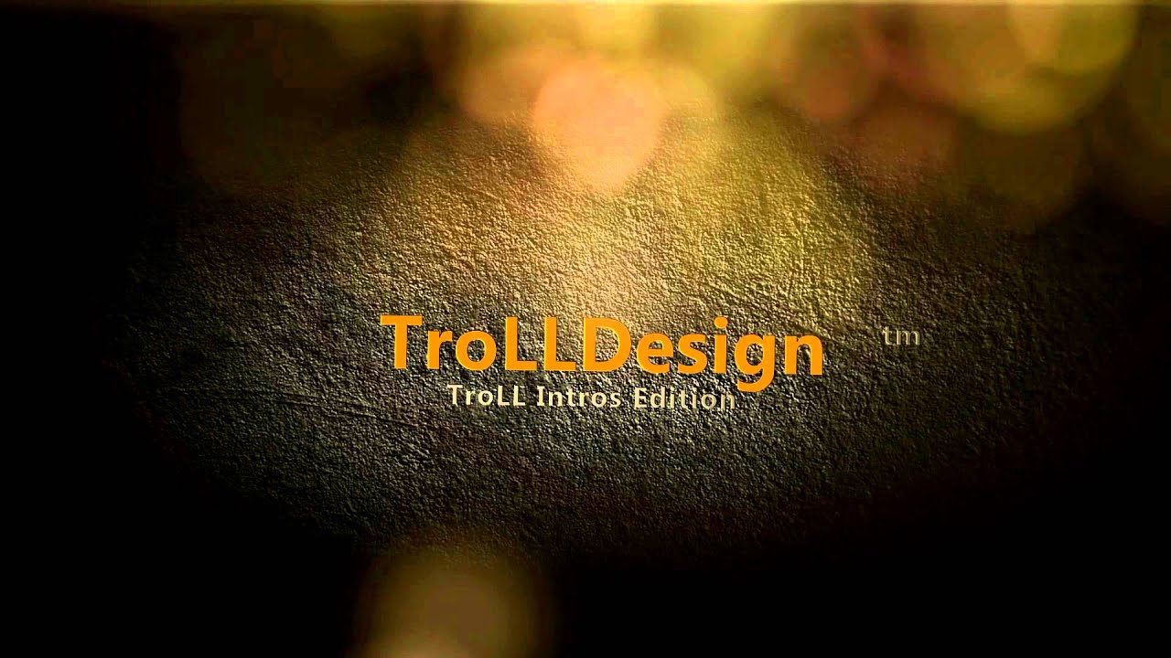 TroLL Intro for the movie - YouTube