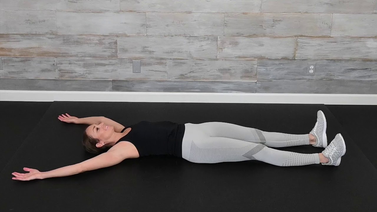 Supine snow angel - YouTube