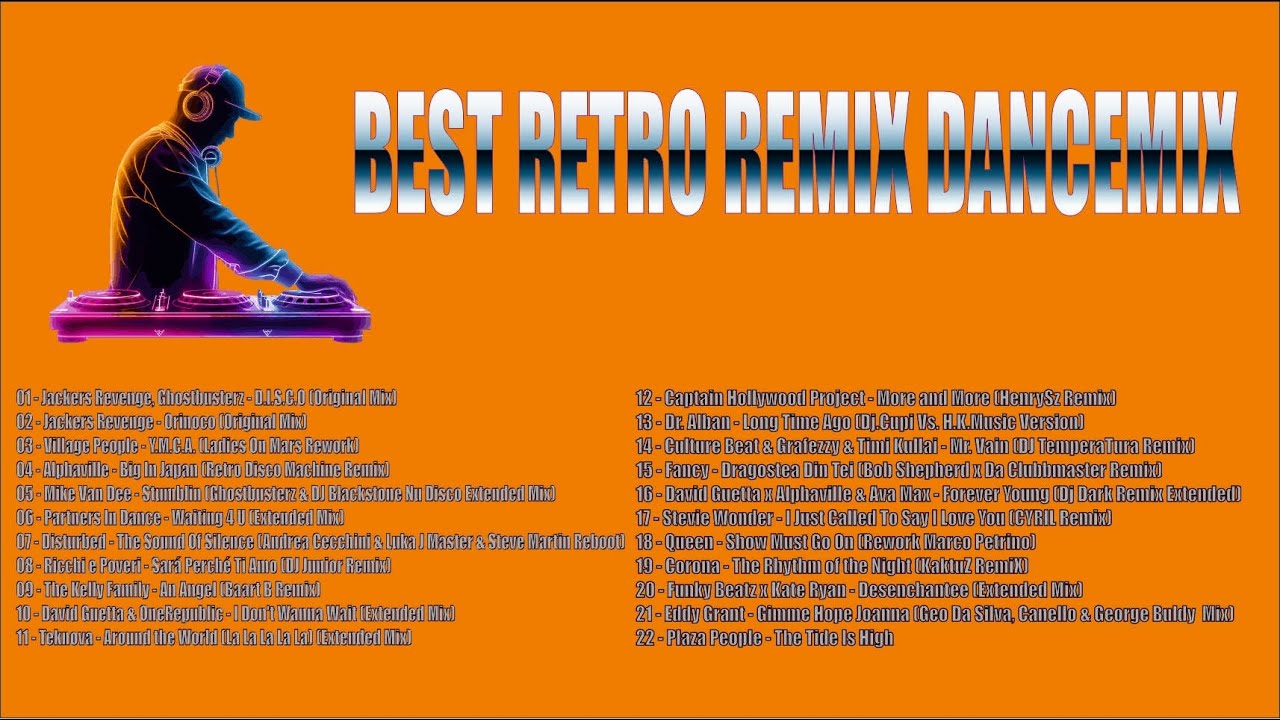 Best Retro Remix Dancemix 2025 - YouTube