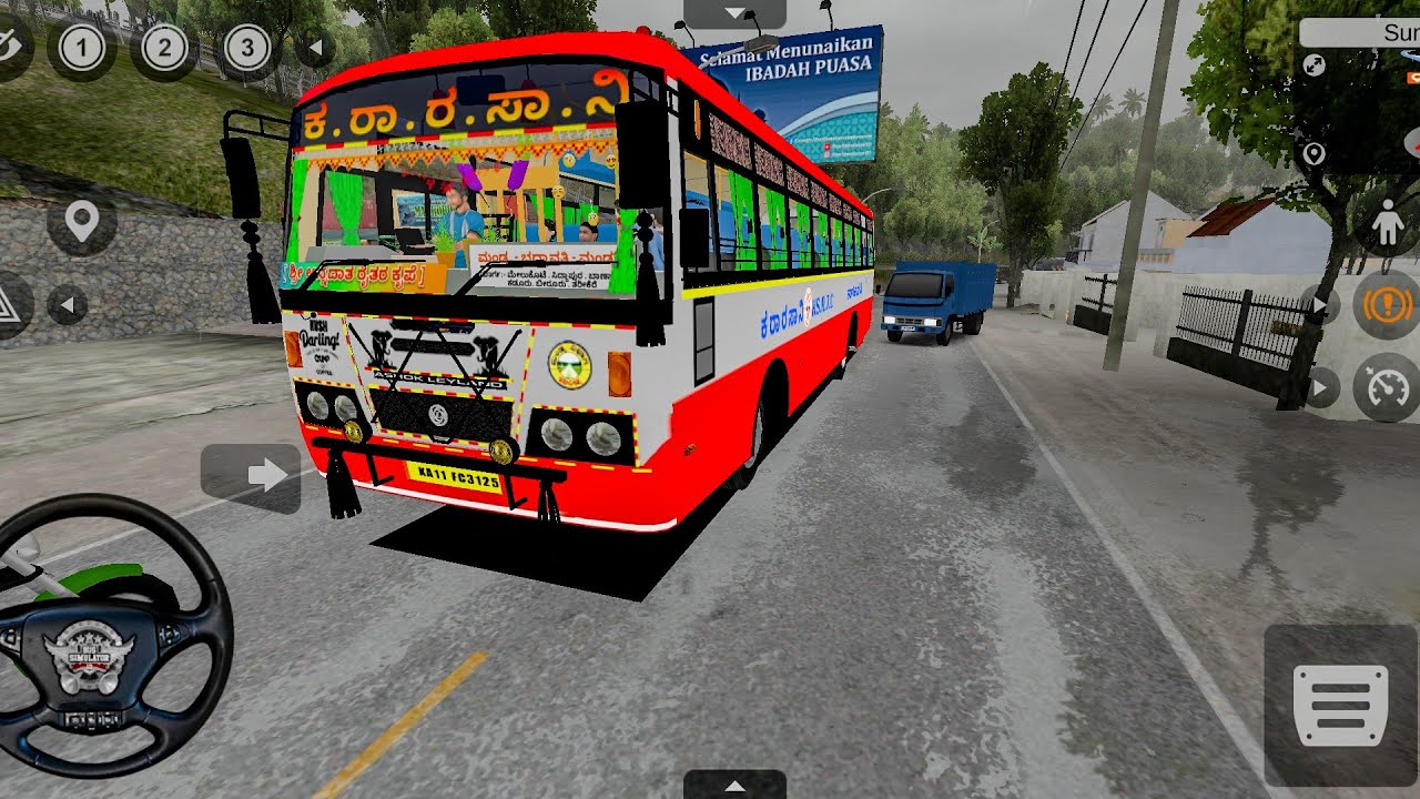 ksrtc bus game tractor game Indian tractor game in bus simulator ...
