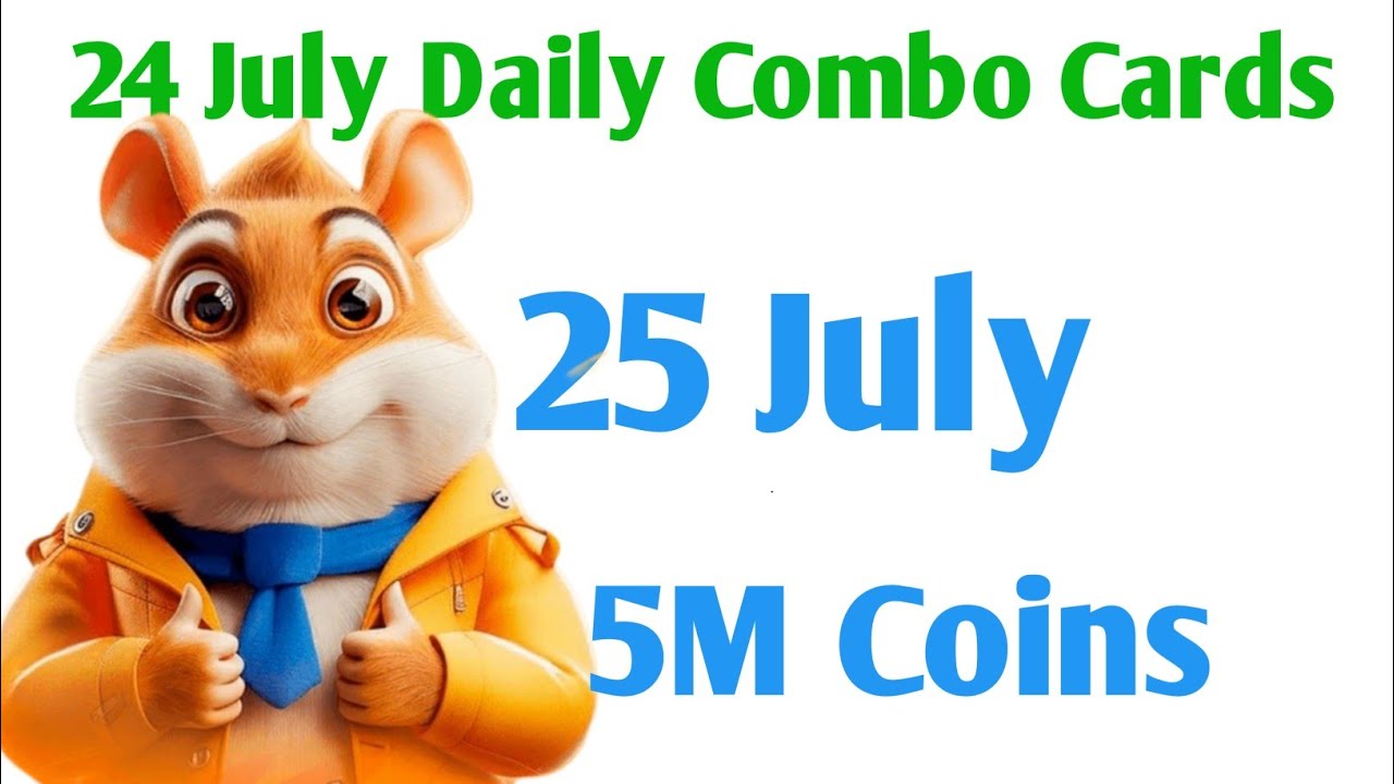 24 July Hamater Kombat Daily Combo Today | Daily Combo Hamster Kombat ...