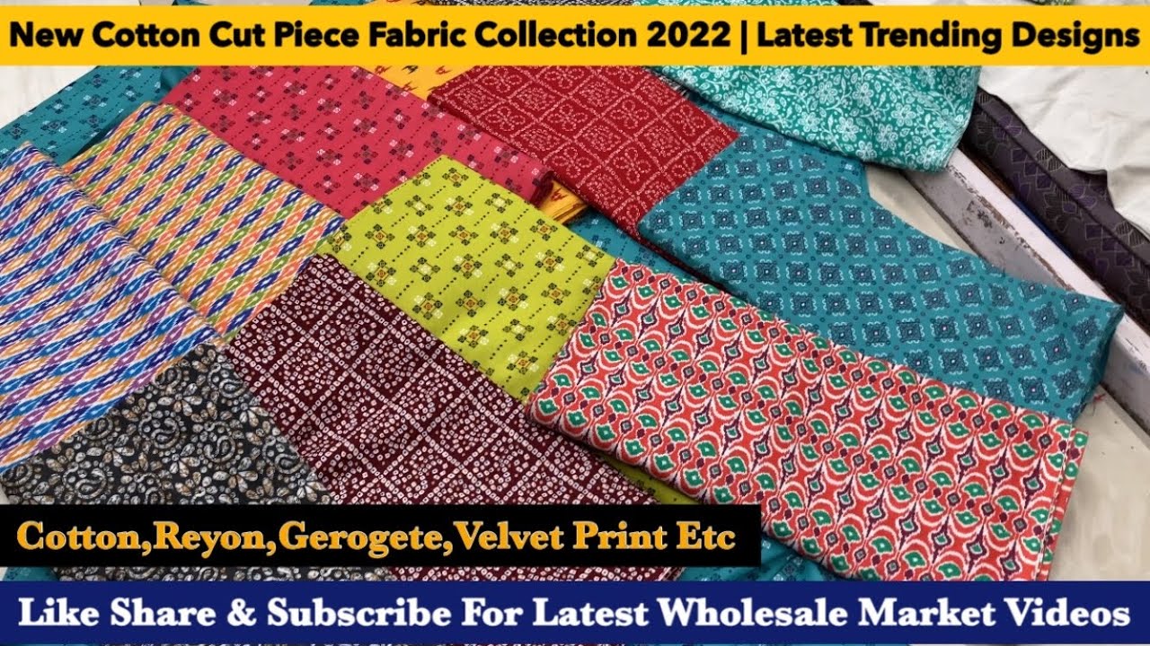 New Cut Piece Fabrics Collection | Cut Piece Cloth Wholesale |Cut Piece ...