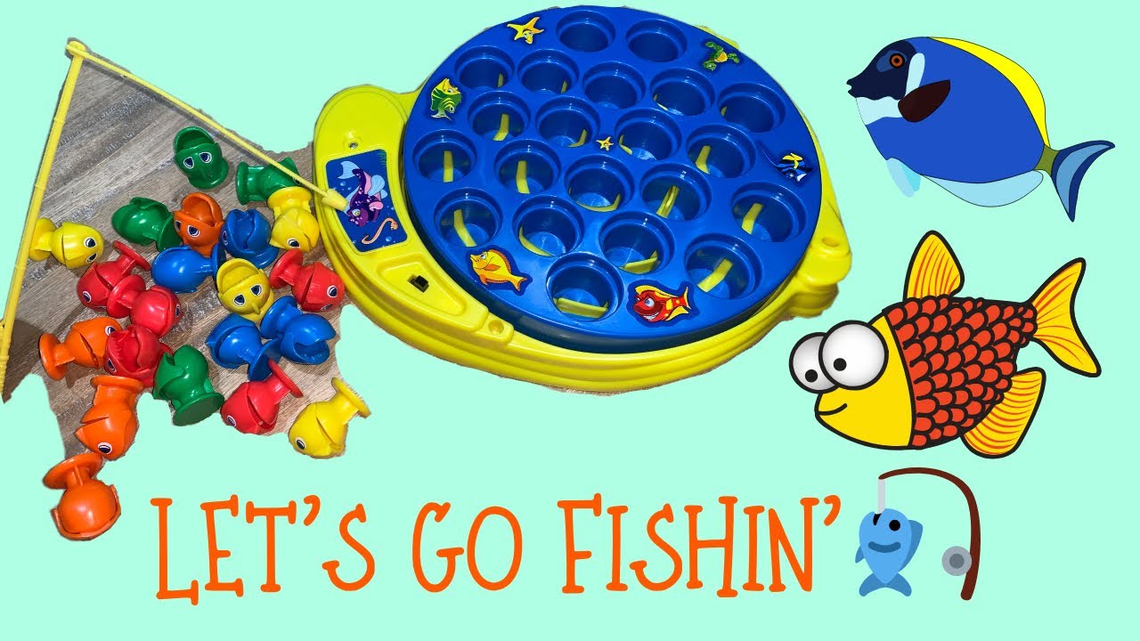 LET’S GO FISHIN’ 🎣 Fishing game 🐠 TOP TOYS FOR KIDS - Juego de pescar ...